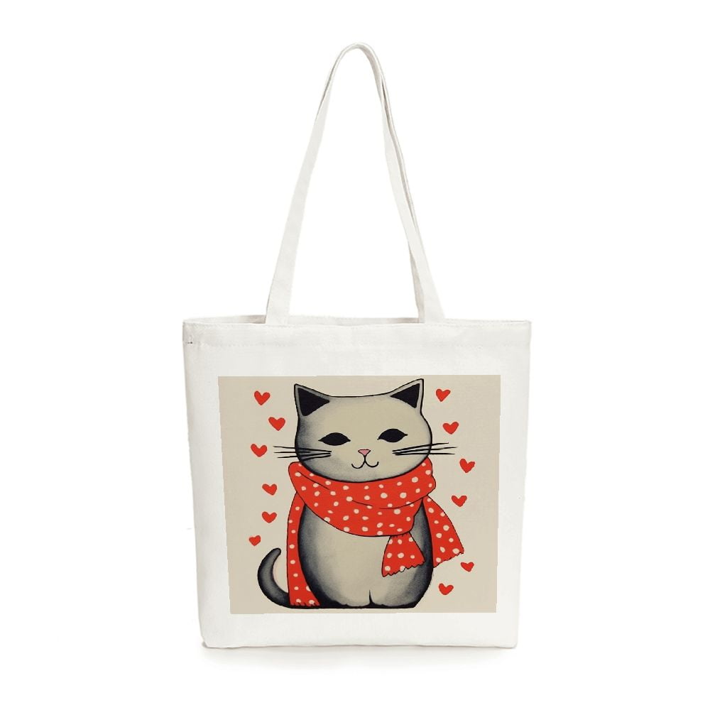 COMIO Ecoright Aesthetic Canvas Tote Bag for Women, Reusable Tote Bag ...