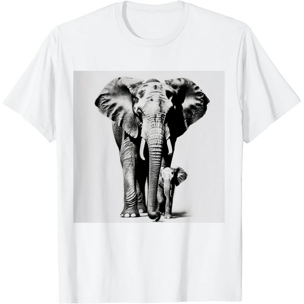 COMIO Elephant Animal Lover Save The Elephants T-Shirt - Walmart.com