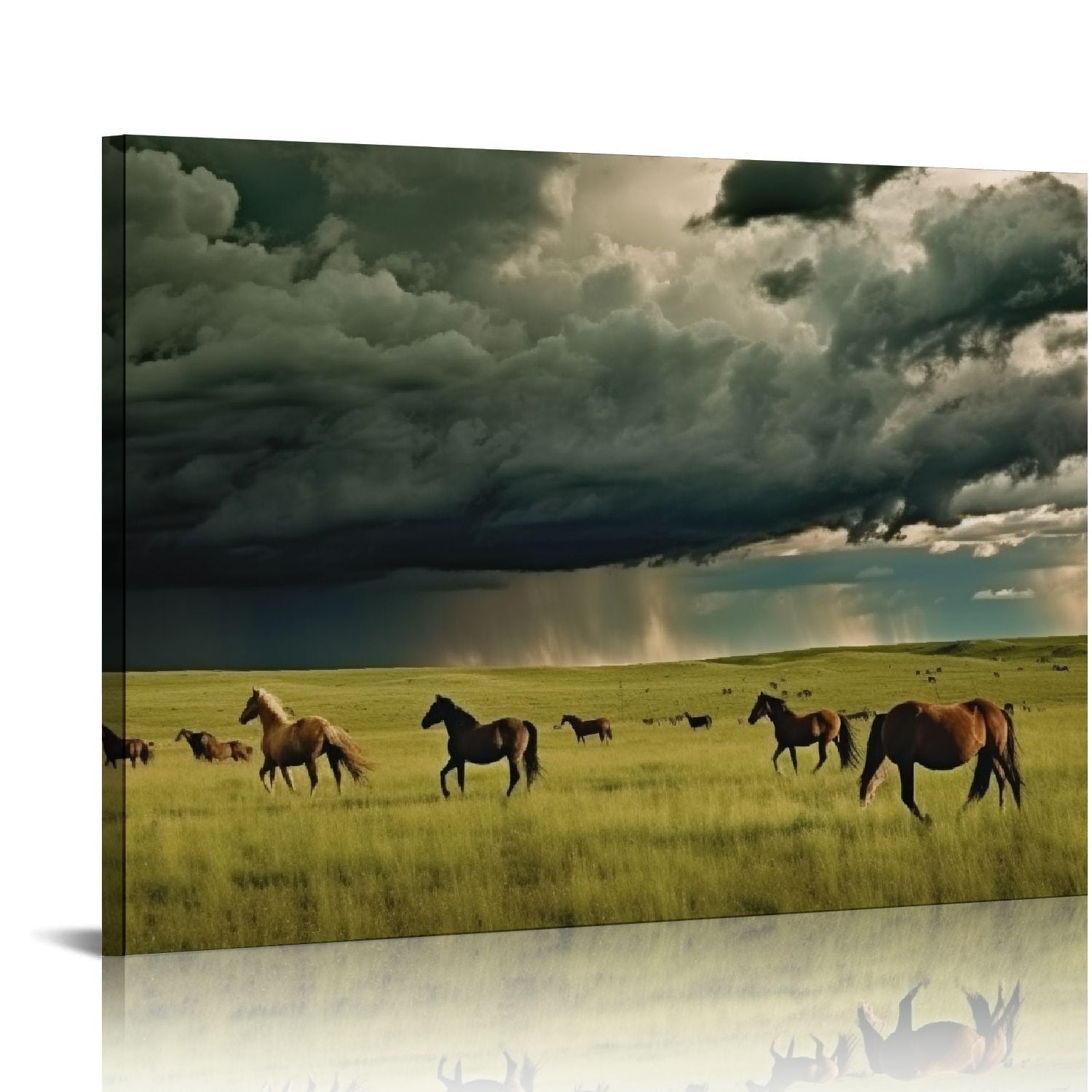 COMIO Equine Photography Print, Horse Wall Art, Storm Art Prints ...