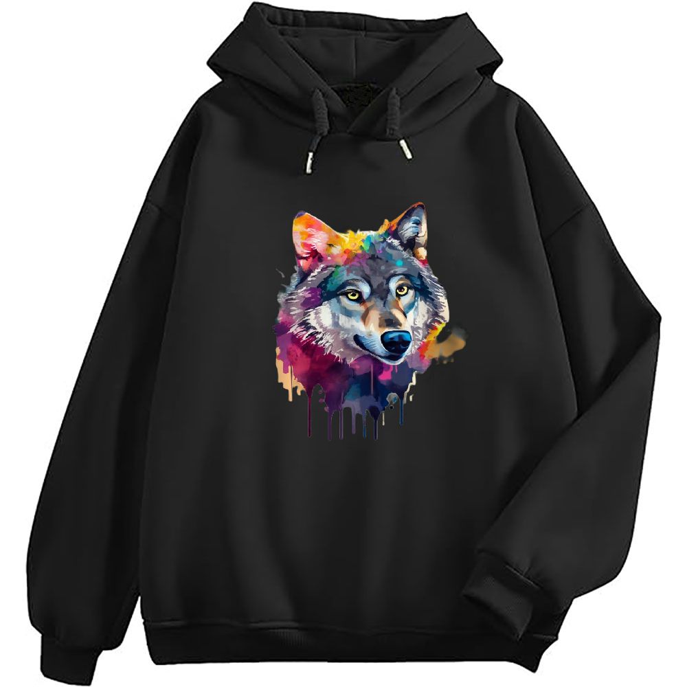 COMIO Essential Hoodie Forest Gray Wolf%Gray Wolf Hunting Ground ...