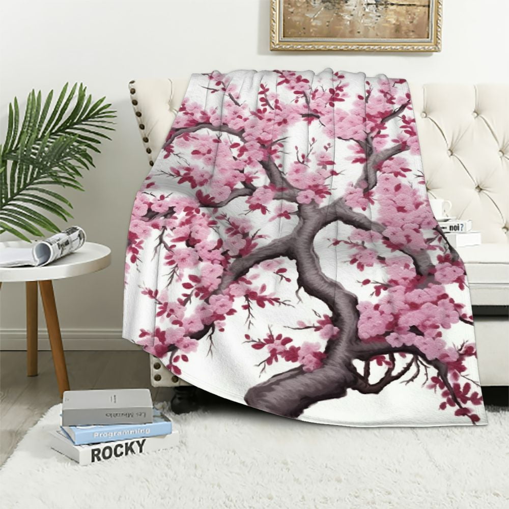 COMIO Excellent Hand Feel Japanese Cherry Asian Style Garden Tree ...