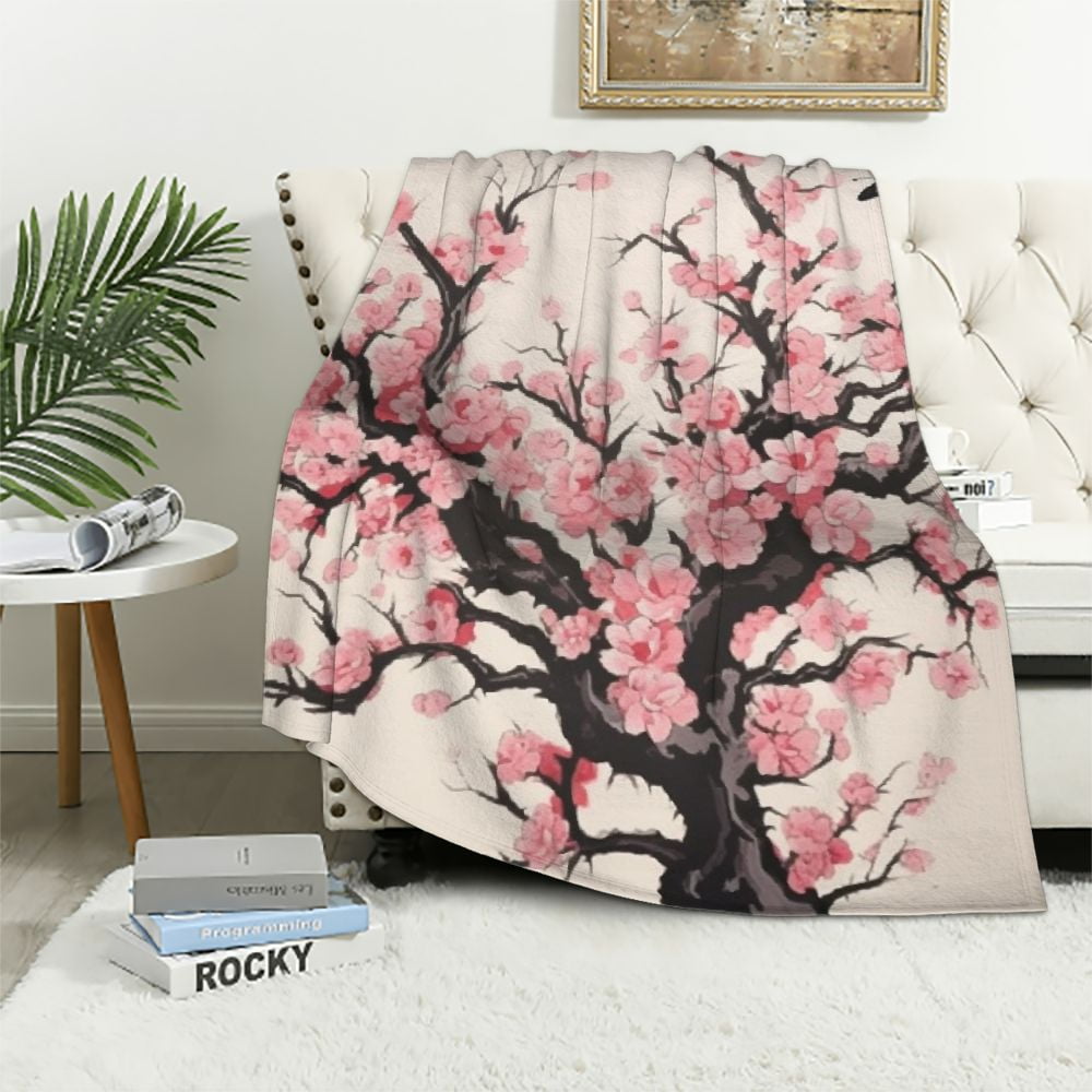 COMIO Exquisite Gifts Floral Spring Sakura Cherry Blossom Butterflies ...