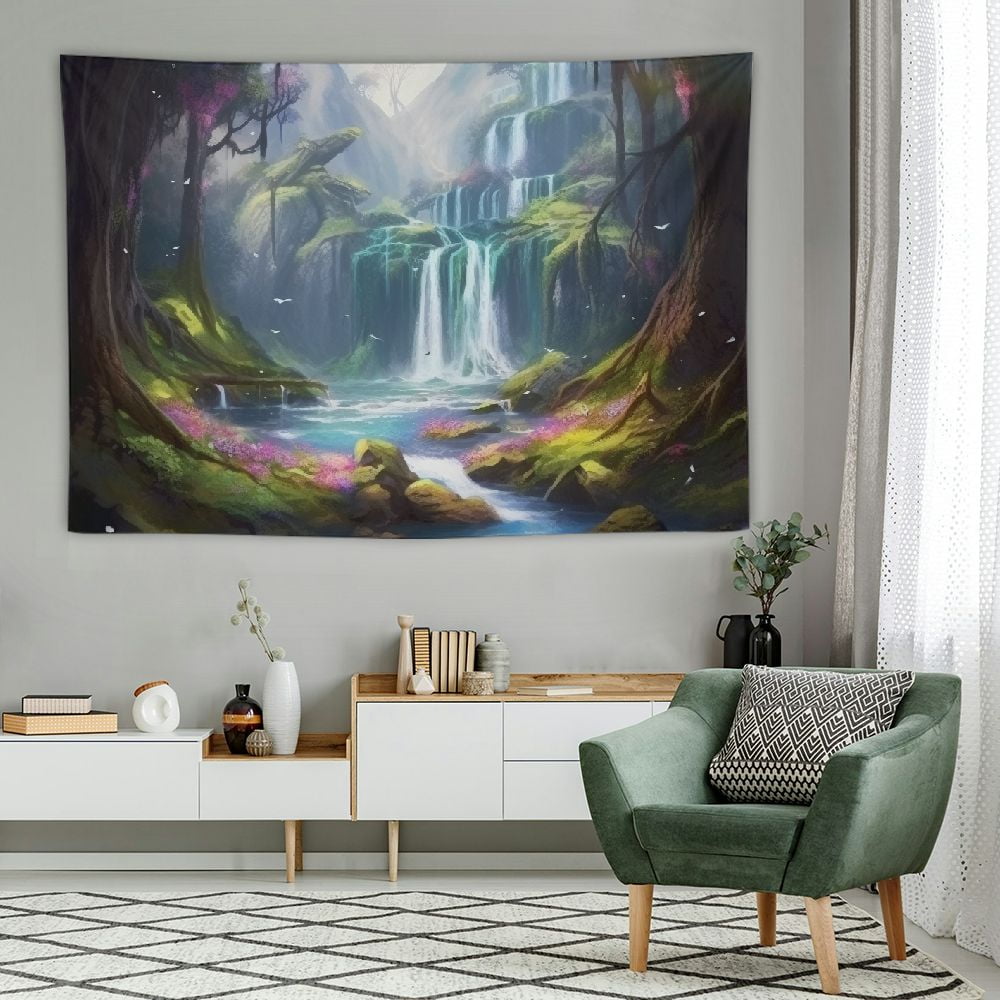 COMIO Fantasy Forest Tapestry Fairy Tale Wonderland Tapestry Magical ...