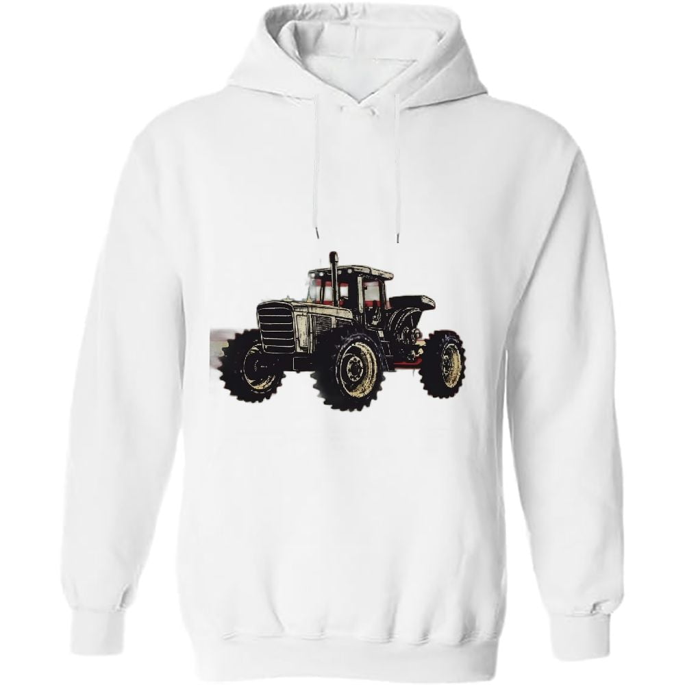 COMIO Farm Tractors America Flag Hoodie I Patriotic Farming Gift ...