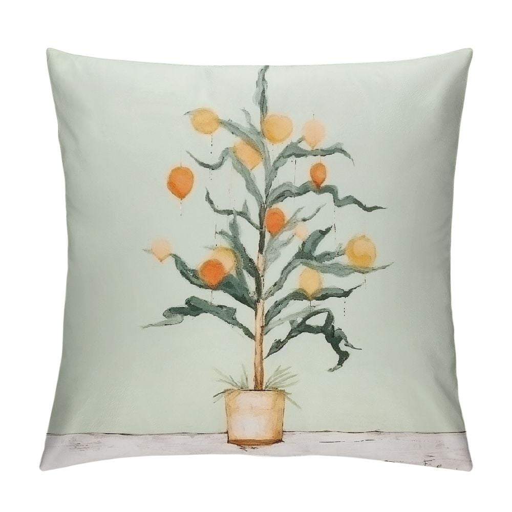 COMIO Farmhouse Christmas Pillow Covers - Pillow Cover Christmas Tree ...