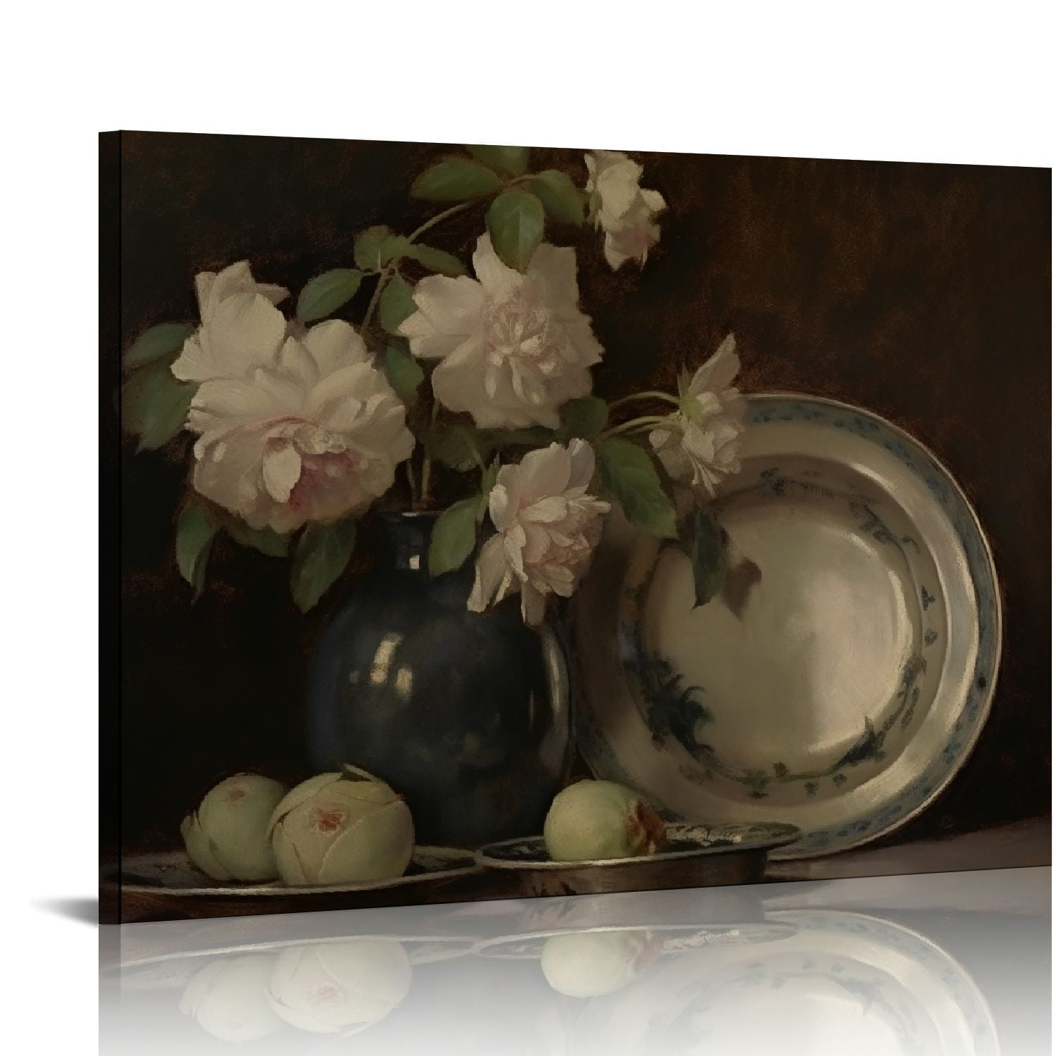 COMIO Farmhouse Still Life Picture Living Room - Rustic Vintage Decor ...