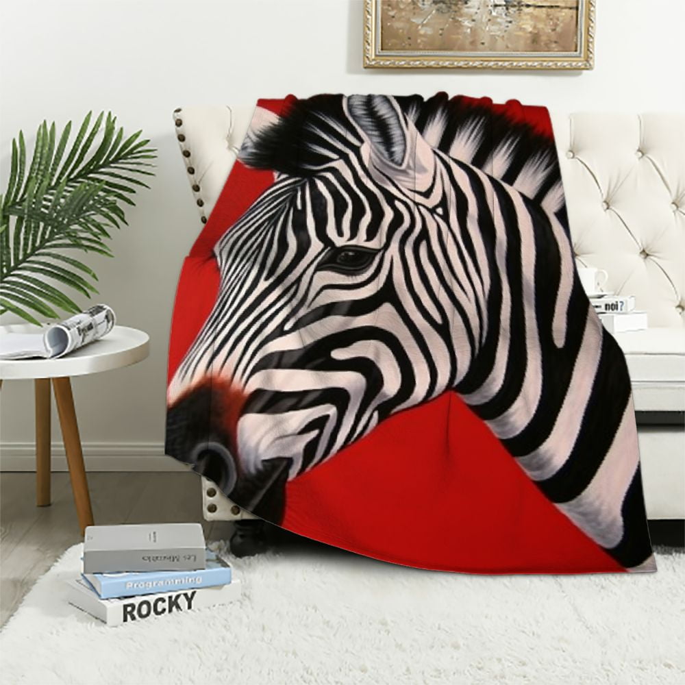 QZHH Zebra African Black White Stripe Wild Animals Exotic Wildlife ...