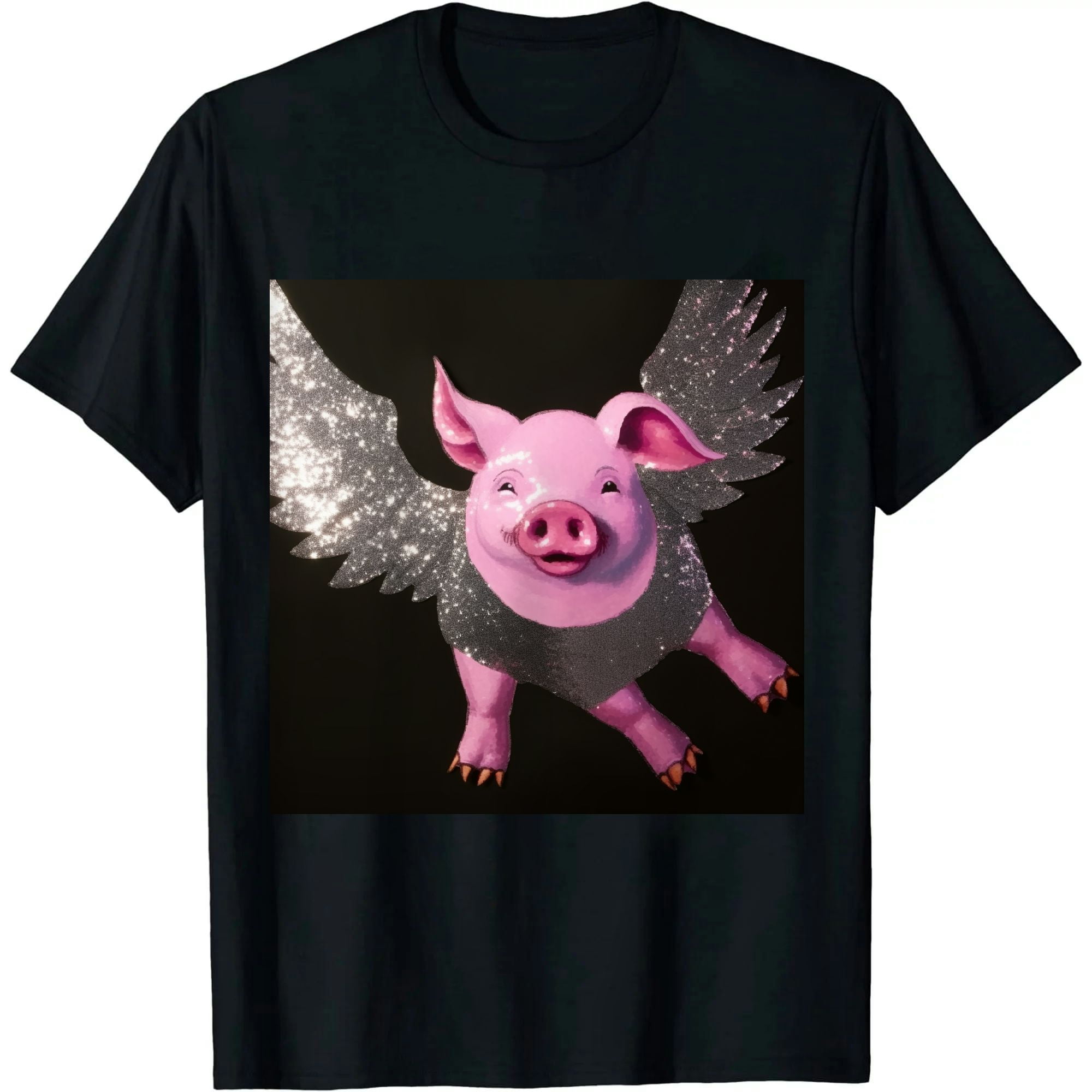 COMIO Flying Pigs Shirt - Pig Tee When Pigs Fly TShirt Piglet - Walmart.com