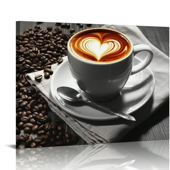 Canvas Coffee Photo