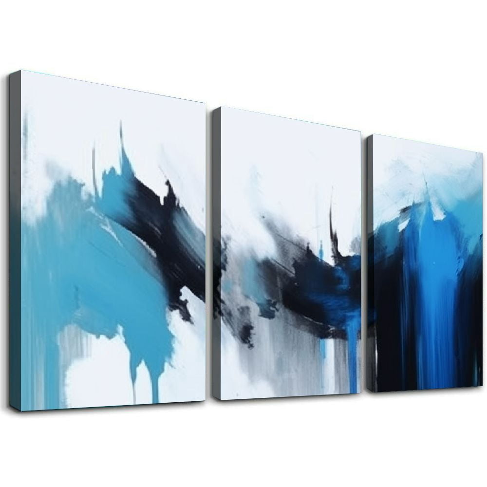 COMIO Framed Canvas Wall Art Abstract Landscape Canvas Prints Home ...