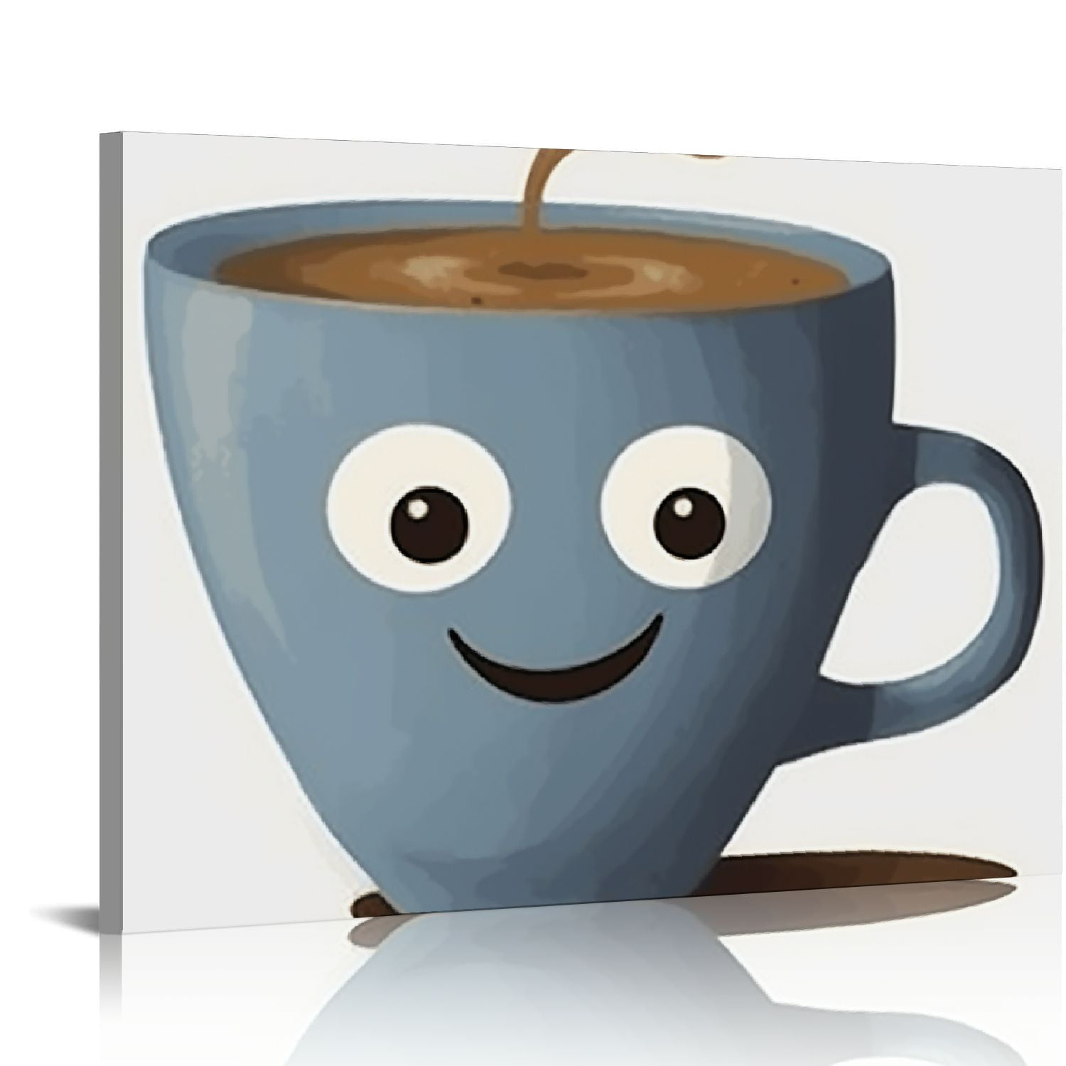 COMIO Funny Coffee Wall Art Print - Adorable Typography Home Decor for ...