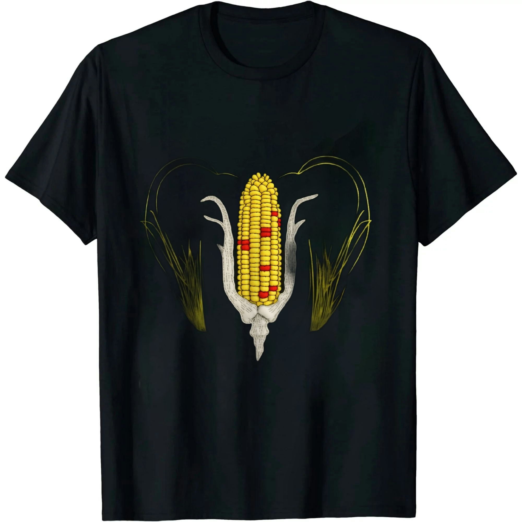 COMIO Funny Corn On The Cob Designs For Men Women Food Farmers T-Shirt ...