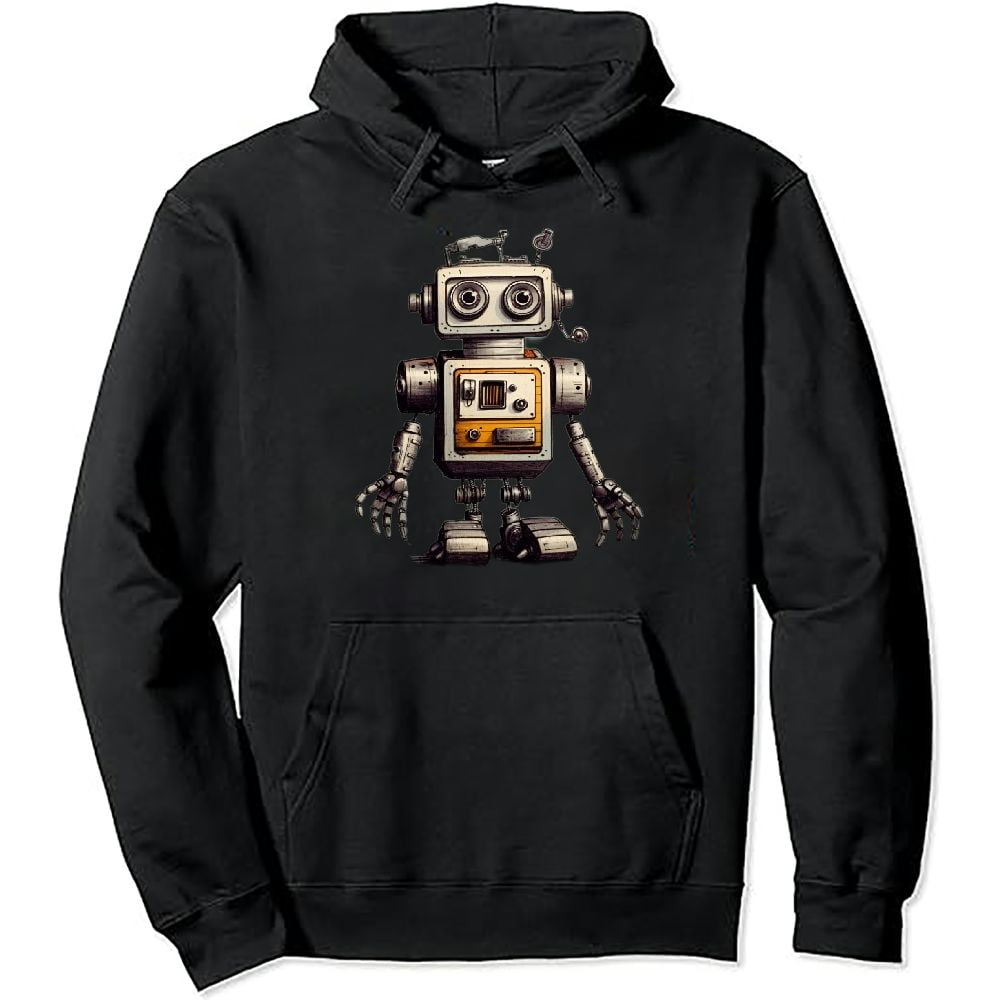 COMIO Funny Cute Retro Vintage Robots Art 1980s 1970s love robot ...