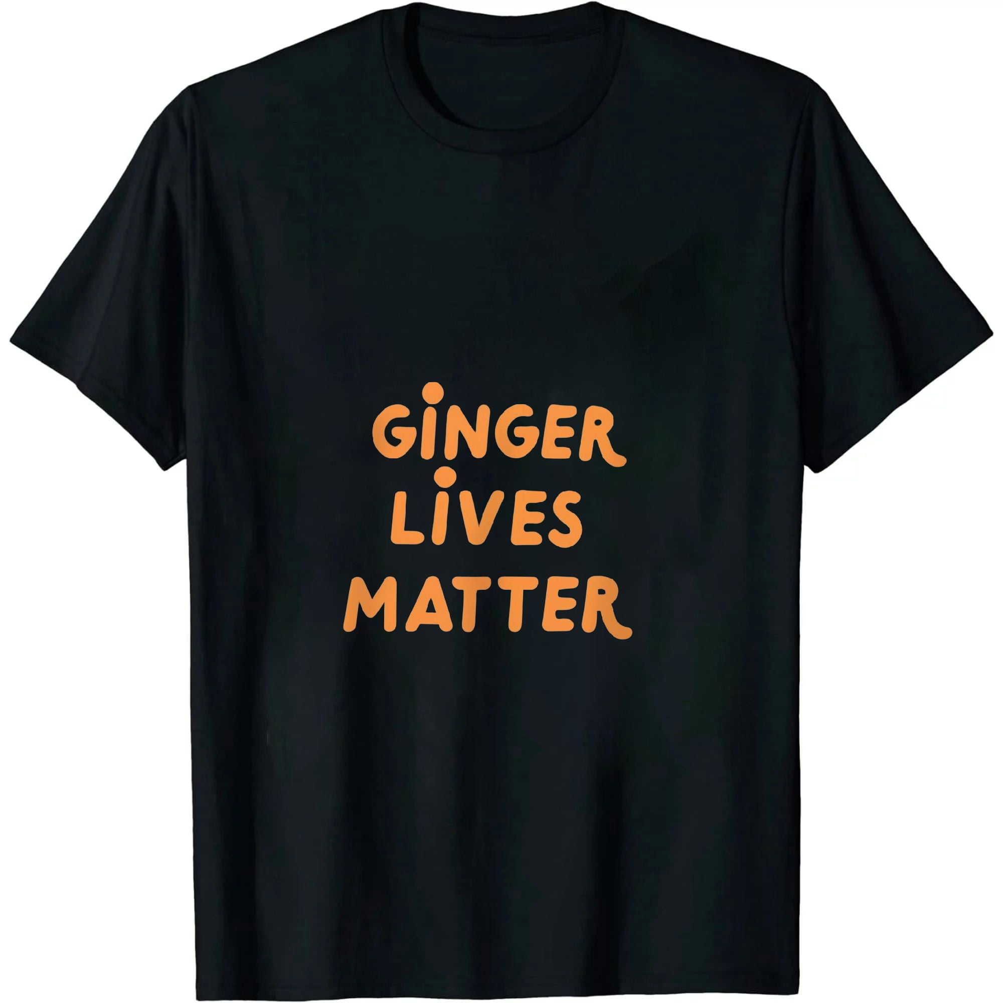 COMIO Funny Ginger Lives Matter Old School Graphic Redhead T-Shirt ...