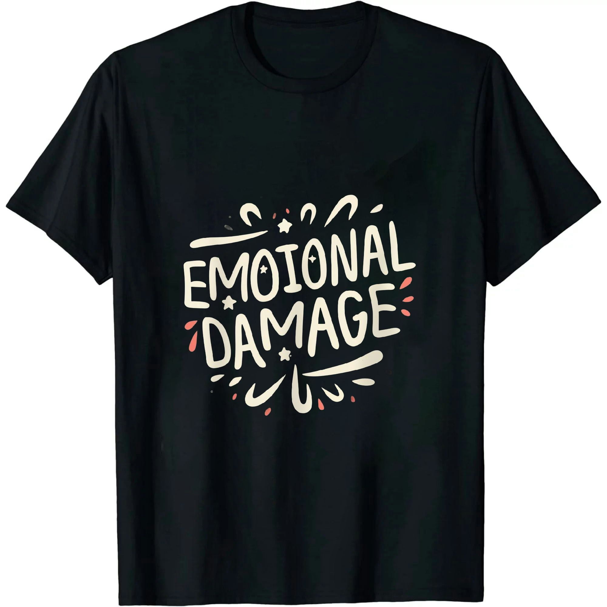 COMIO Funny Meme Emotional Damage T-Shirt - Walmart.com