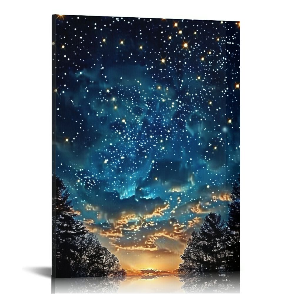 COMIO Galaxy Wall Decor For Boys Room Canvas Wall Art Colorful Nebula COMIO Galaxy Wall Decor For Boys Room Canvas Wall Art Colorful Nebula