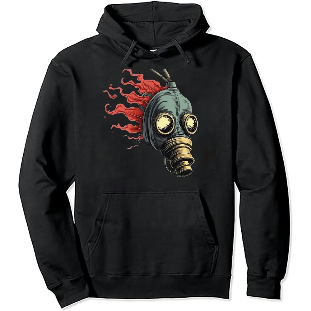 COMIO Gas Mask Pullover Hoodie - Walmart.com