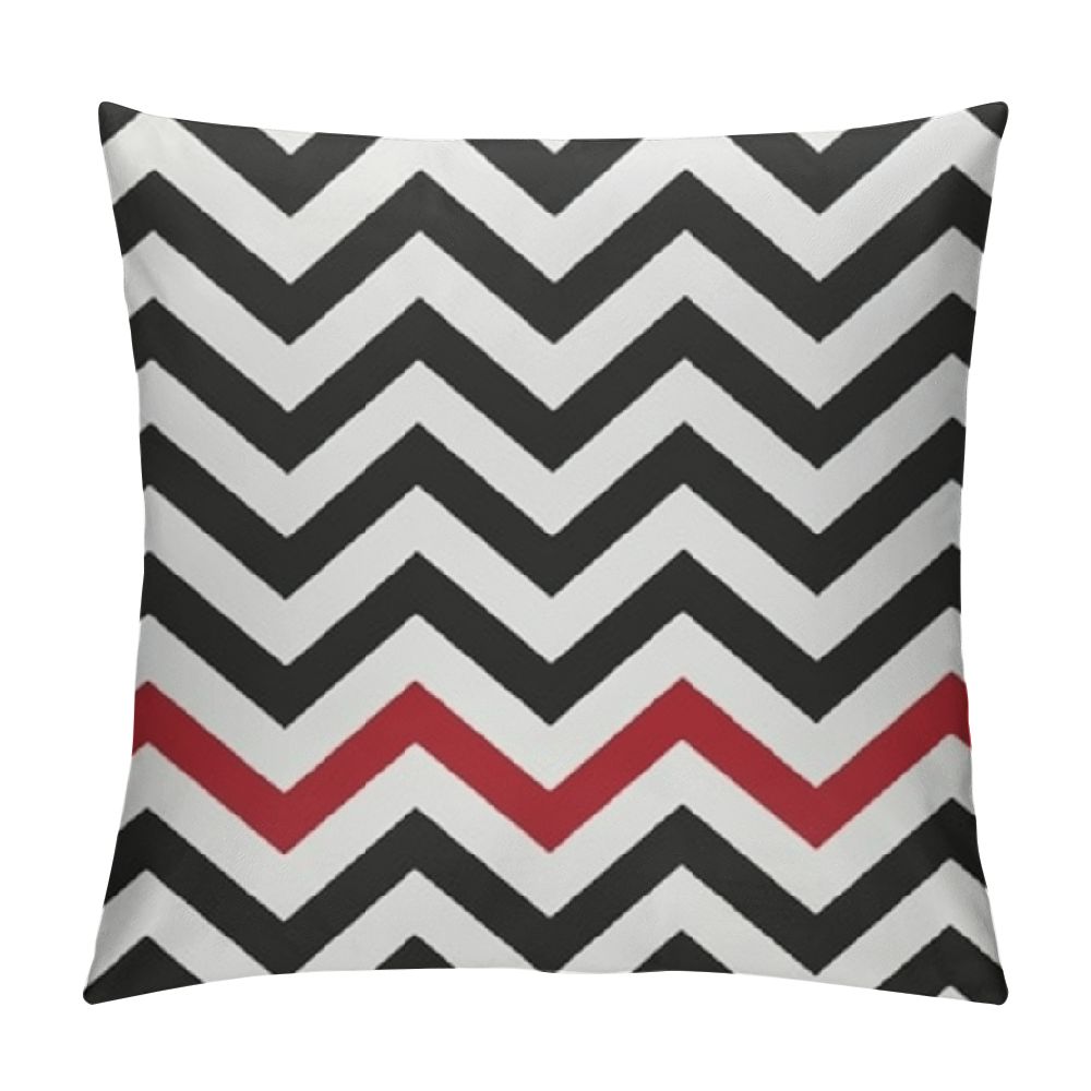 MLJA Geometric Lines Throw Pillow Covers,Geometric Circle Cushion Case ...