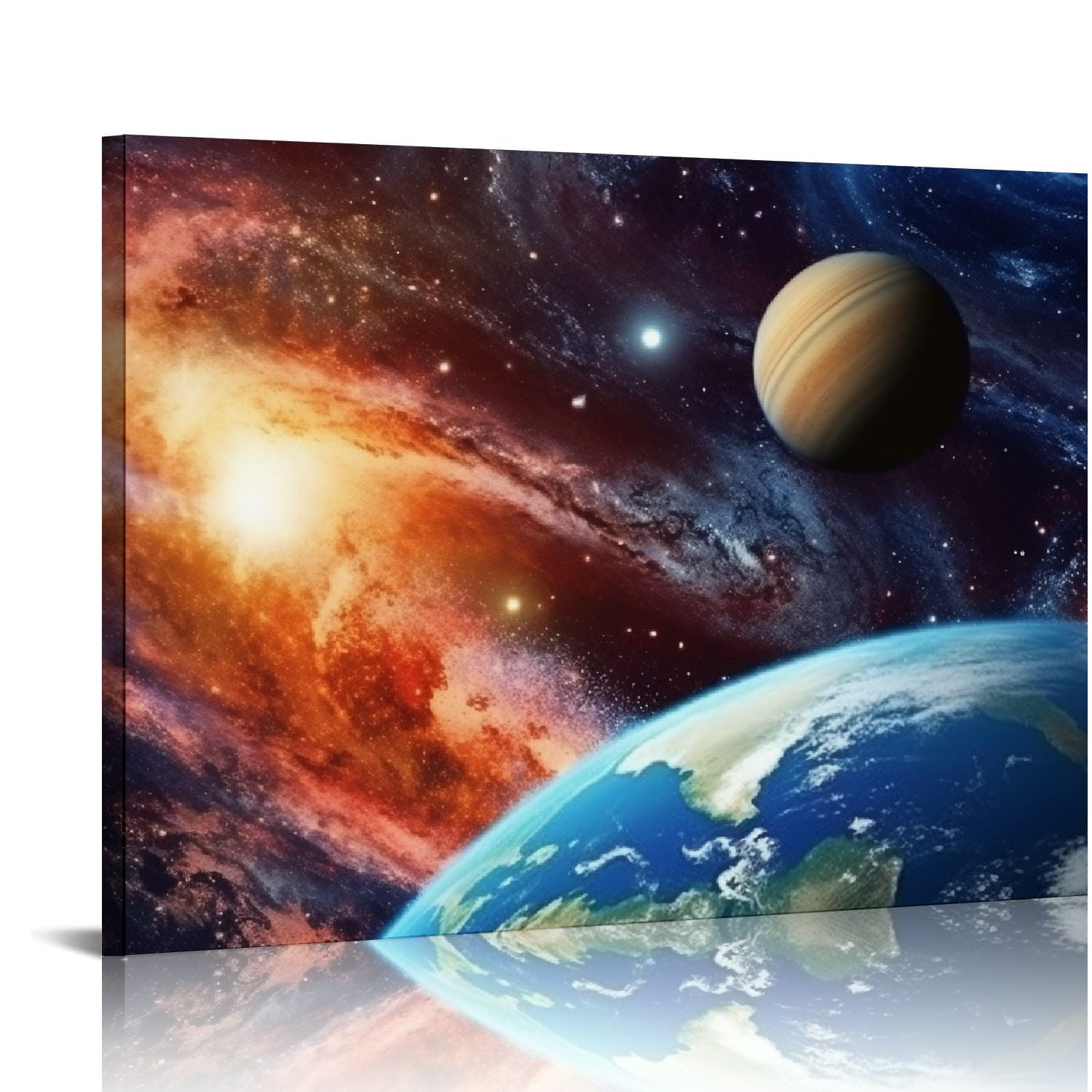 COMIO Giclee Canvas Prints Wall Art Space Pictures for Bedroom Home ...