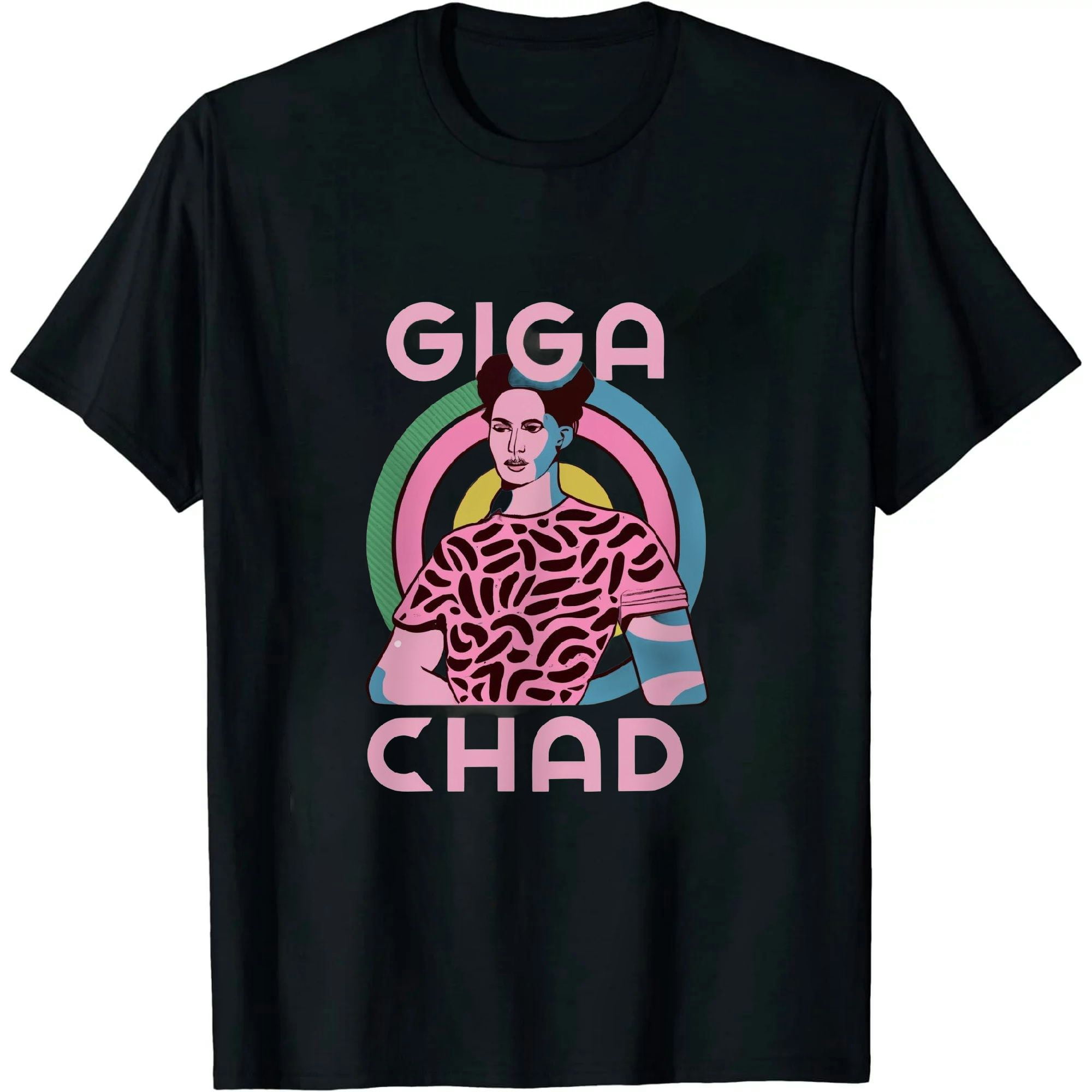 COMIO Giga Chad Alpha Male Gym Meme Funny Premium T-Shirt - Walmart.com