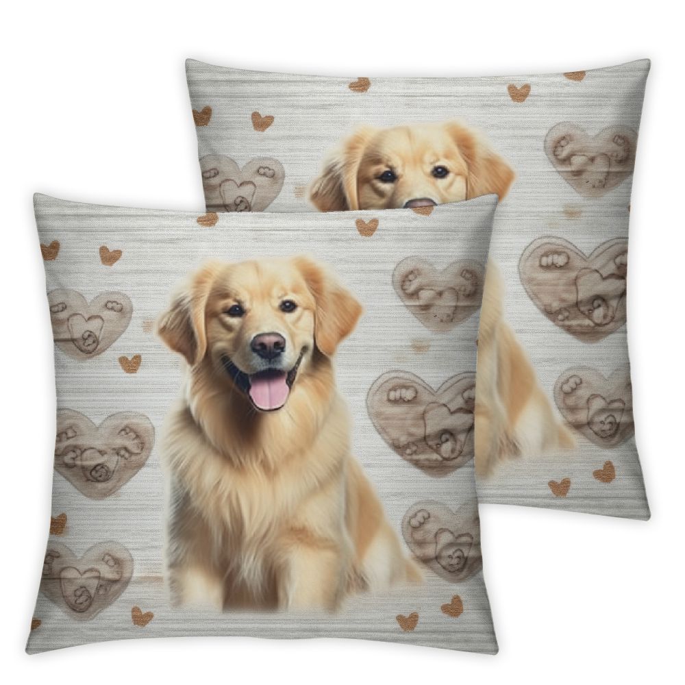 COMIO Golden Retriever Pillow Covers Golden Retriever Gifts, Gifts for ...