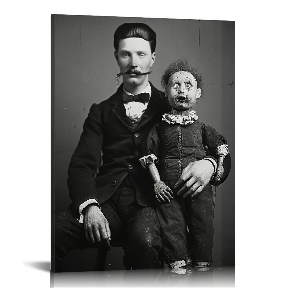 COMIO Gothic Home Decor - Creepy Circus Decor - Gothic Wall Art - Goth Wall Decor - Creepy ...