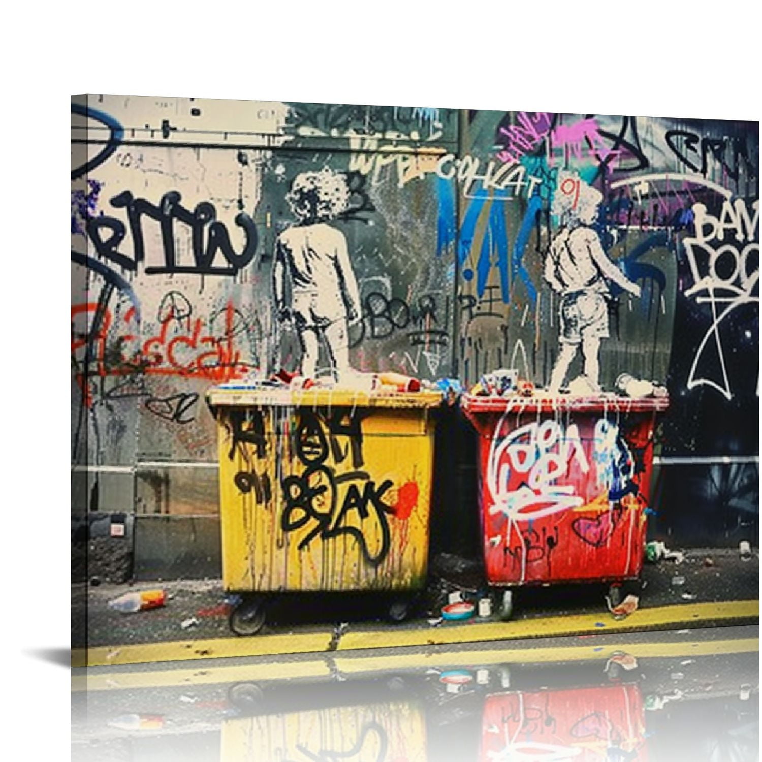 COMIO - Graffiti Street Art Canvas Graffiti Art Prints on Canvas ...