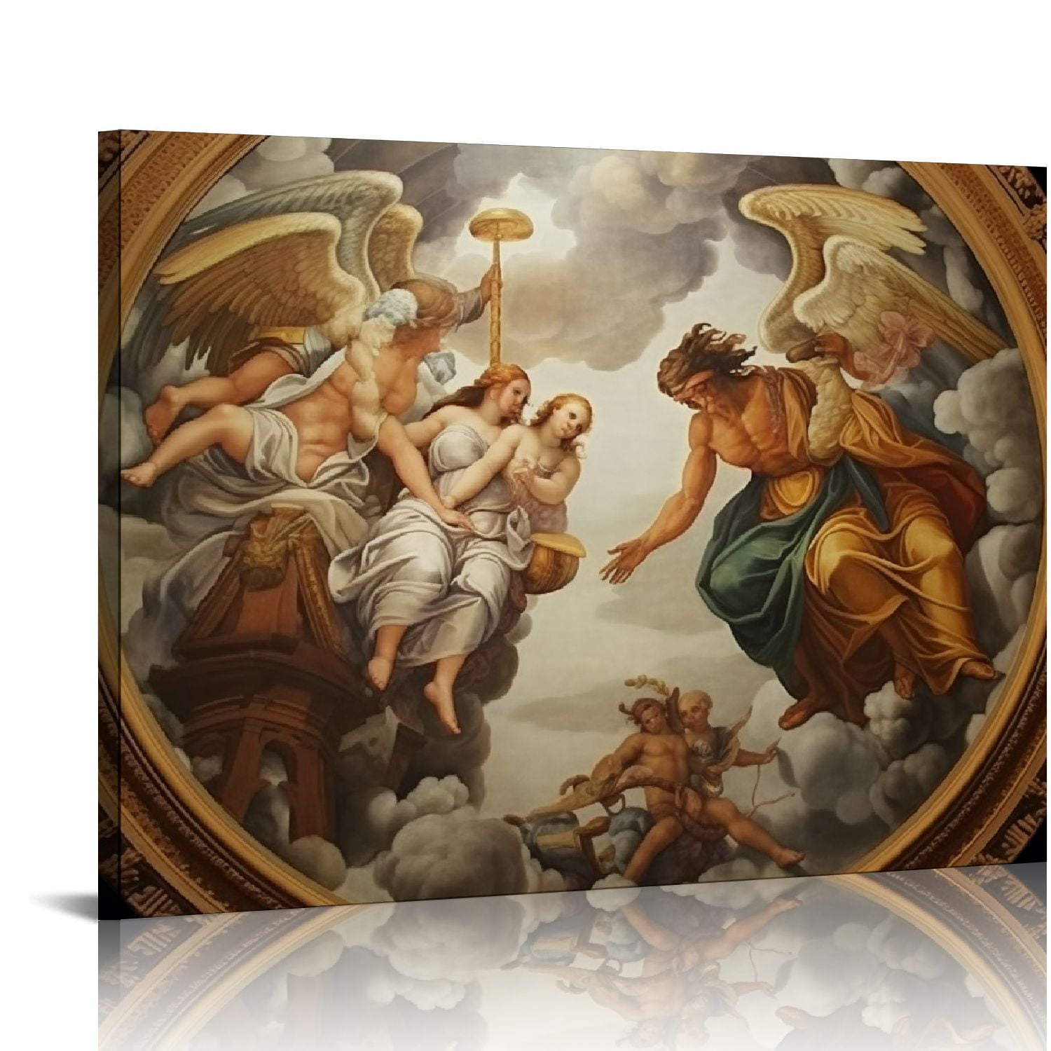COMIO Greek Mythology Gods Figures Poster Renaissance Wall Art Picture ...