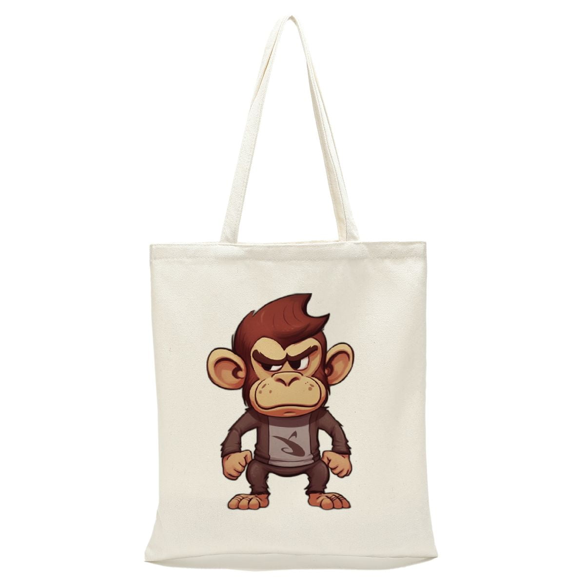 COMIO Grumpy Monkey Meme Aesthetic Tote Bag - Walmart.com