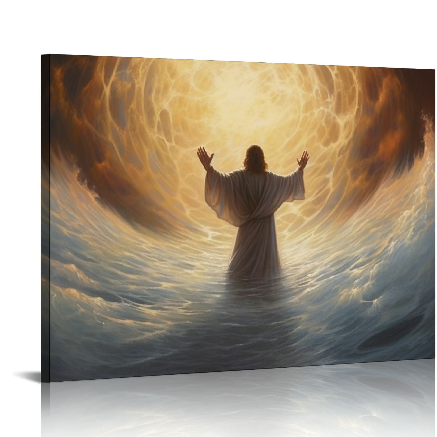 COMIO Hand of God, Christian Art, Jesus, Jesus rescuing Peter in the ...