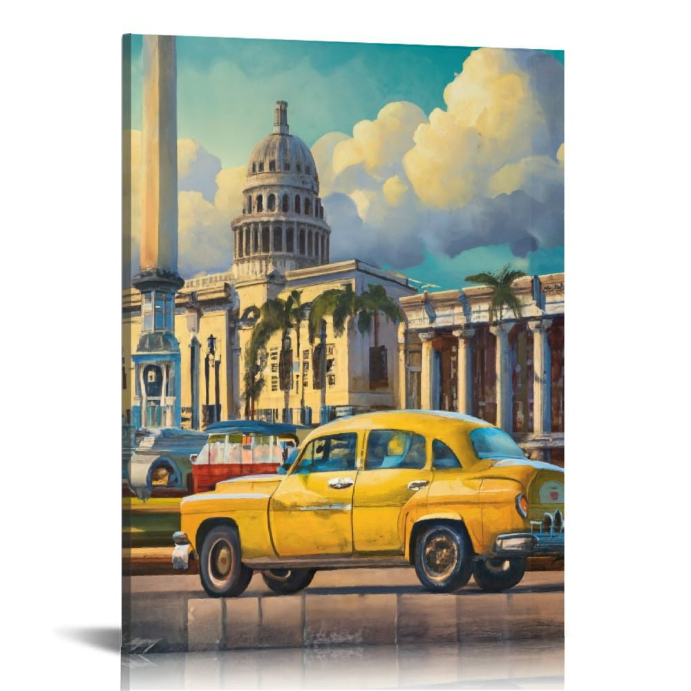 COMIO Havana Cuba Modern Skyline Travel Poster Minimal Posters ...