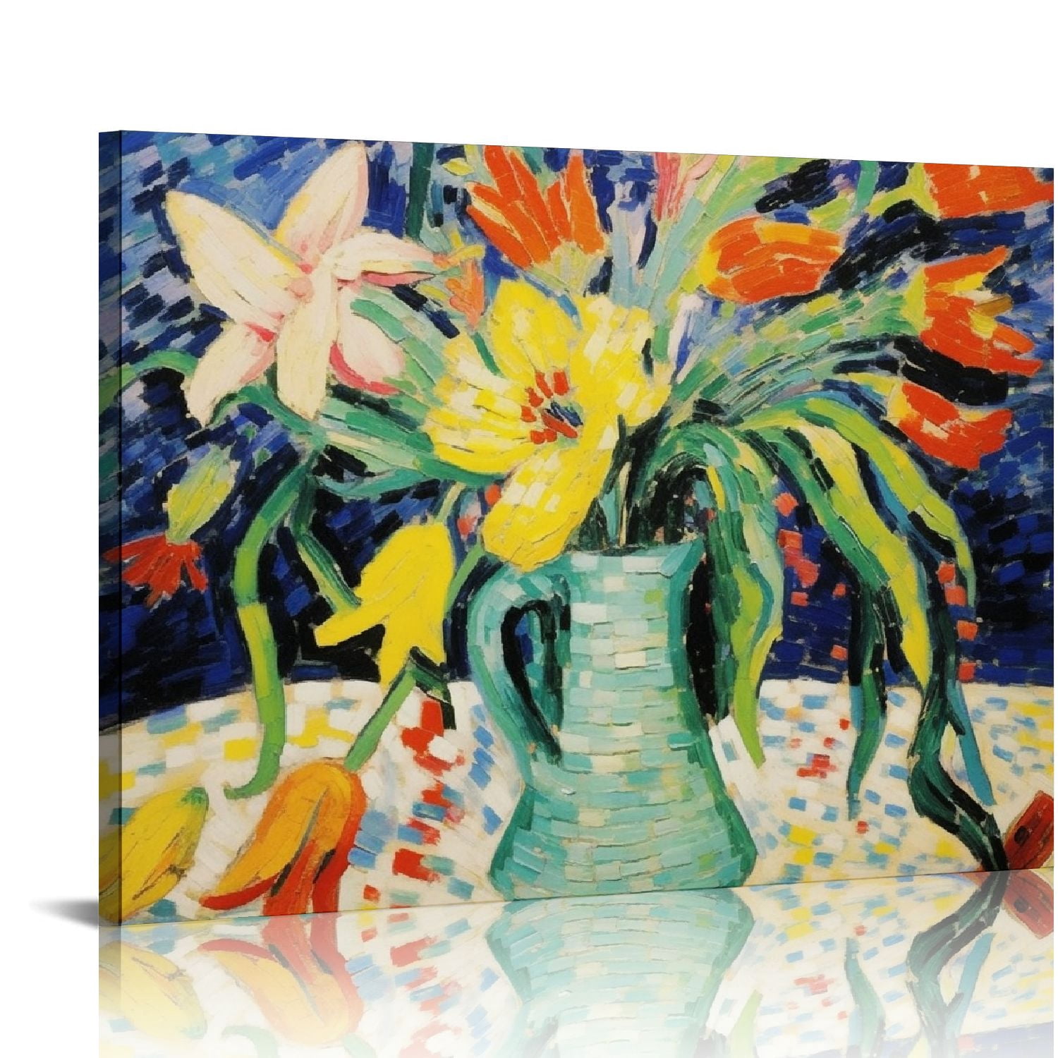 COMIO Henri Matisse Art Prints - Tulips and Flowers in Vase Poster ...