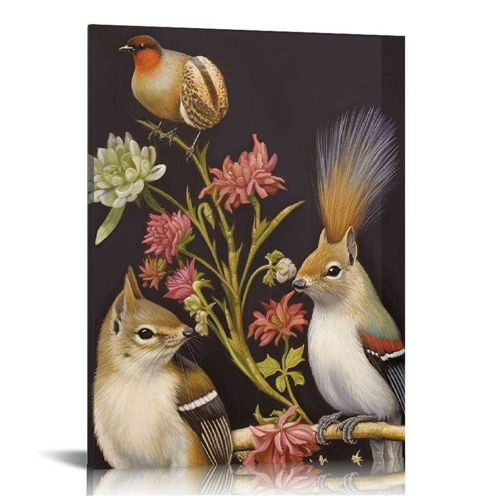 COMIO Hester & Cook Vicki Sawyer Animal Wall Art - Print Wall Decor for ...