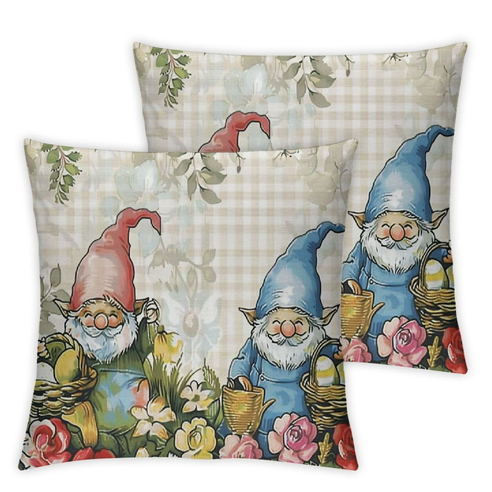 COMIO Home Decor 2-Piece Short Plush Pillowcase (Universal 1) Easter ...