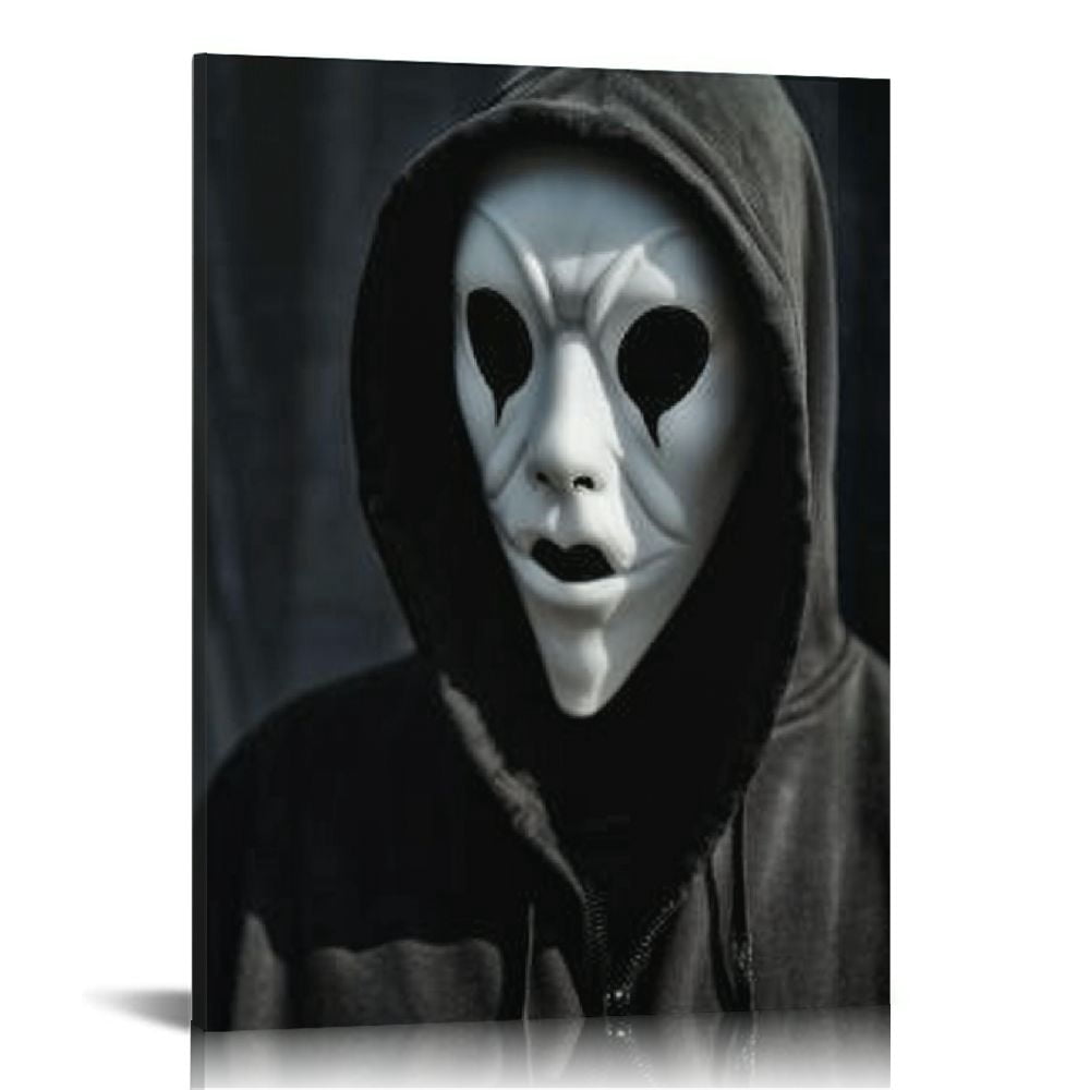 YANMS Horror Movie Poster Halloween Characters Posters Painting Picture ...