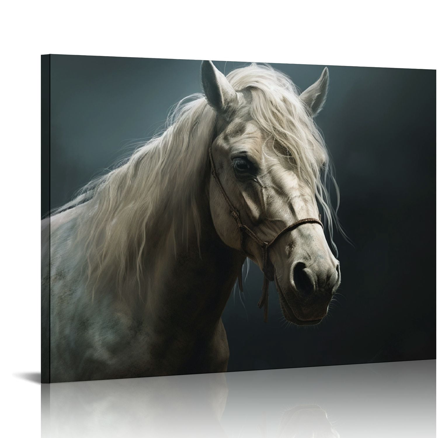 COMIO Horse Canvas Wall Art Farm Animal Horse Pictures Wall Decor for ...