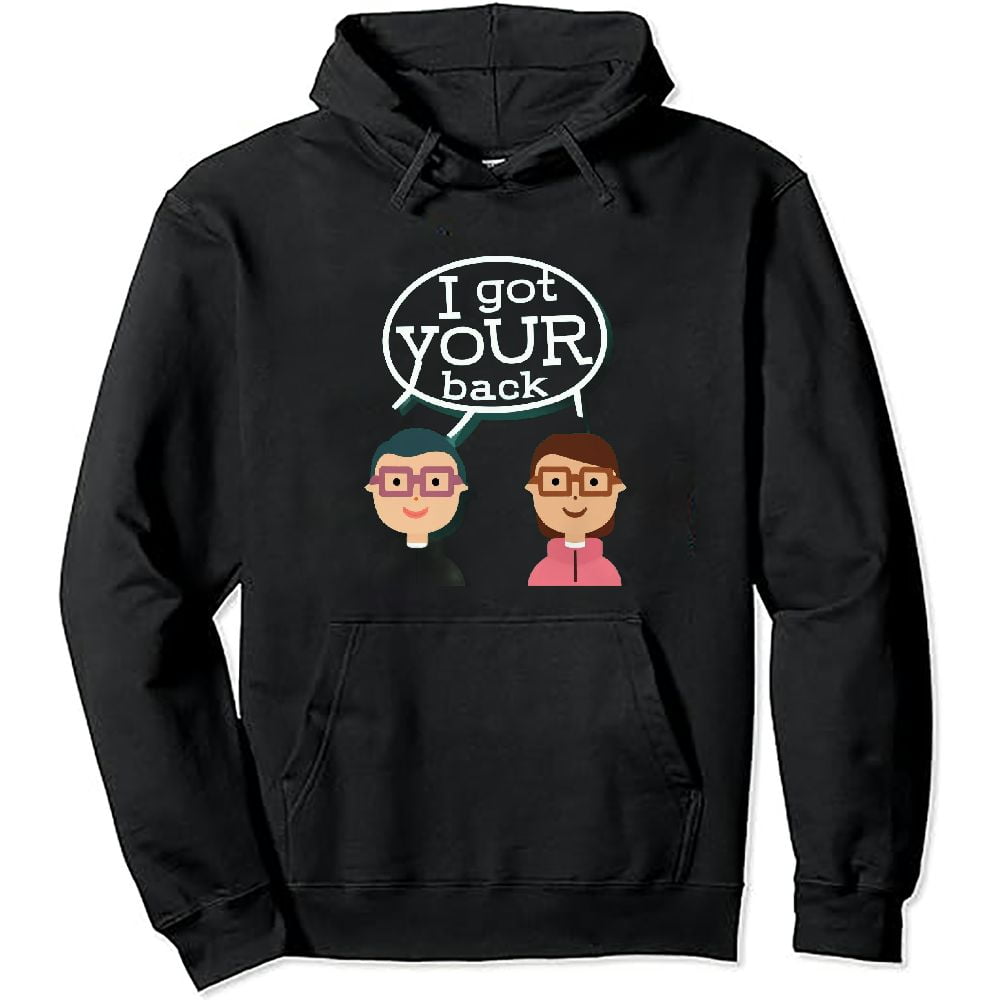 COMIO I Got Your Back - Funny Stickman Sarcasm Friendship Gift Pullover ...
