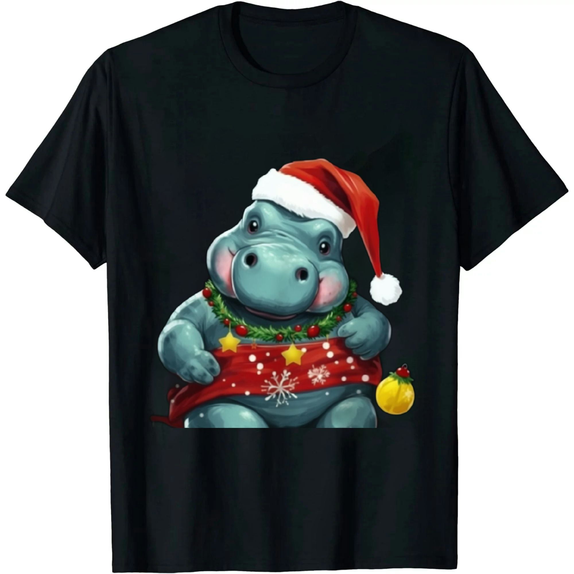 COMIO I Want A Hippopotamus For Christmas Hippo Christmas Pajamas T ...