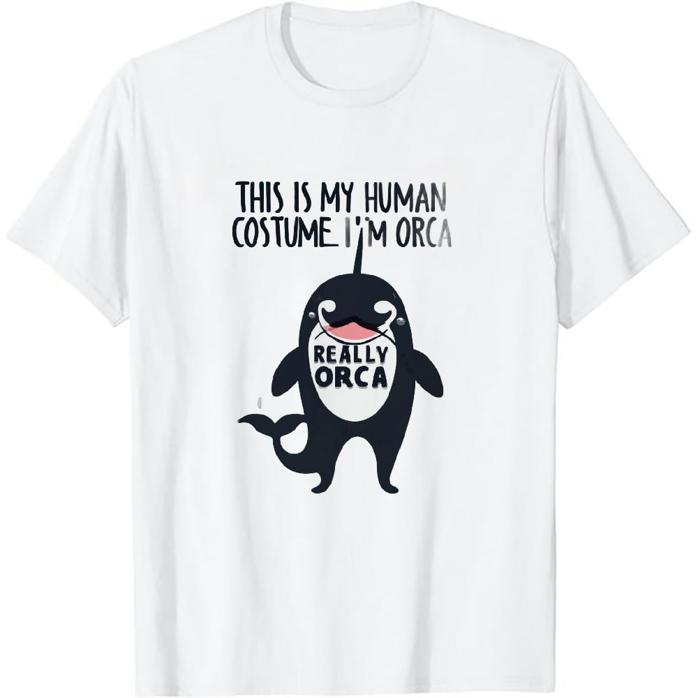 COMIO I'm Really An Orca - Marine Biologist Whale Lover Whales T-Shirt ...