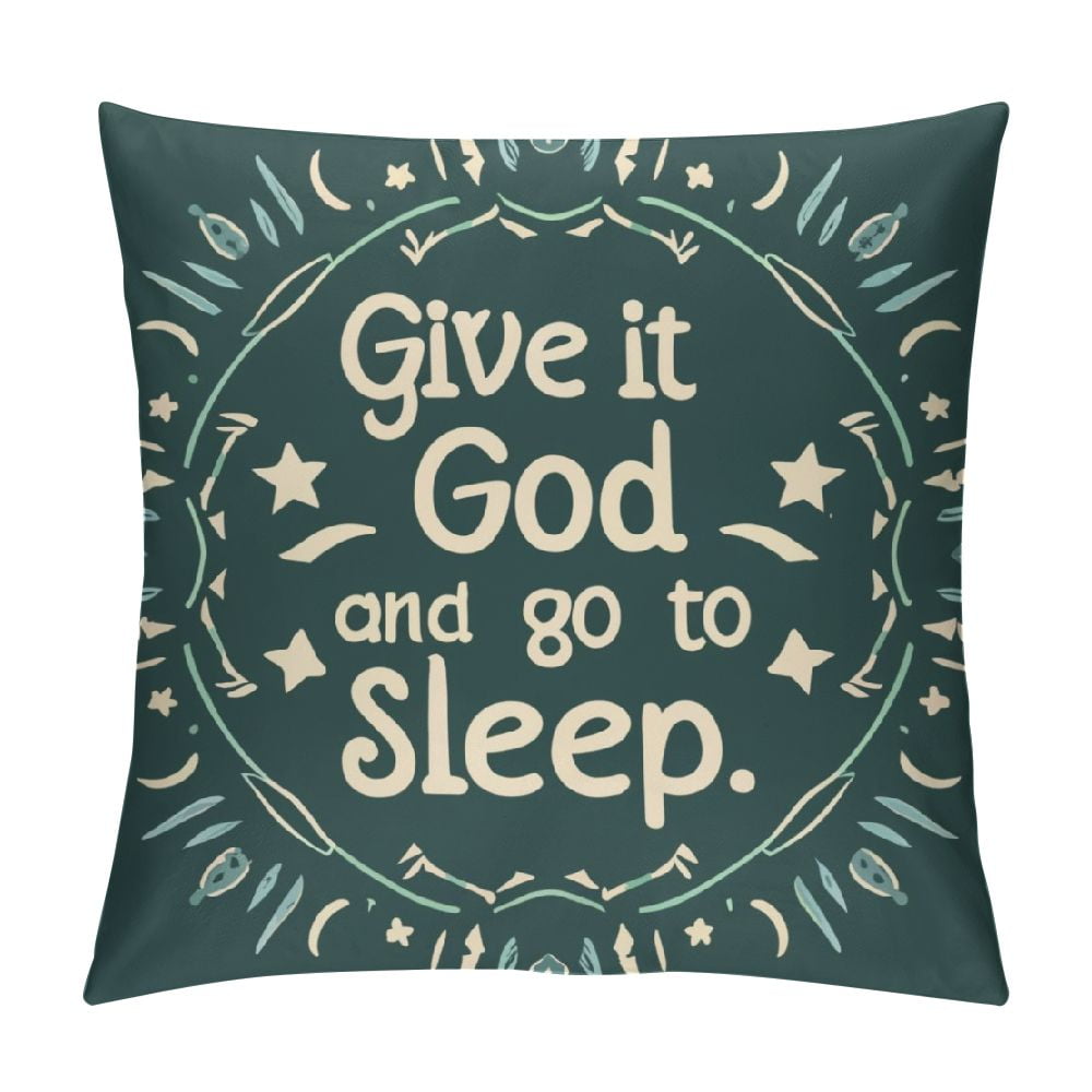 COMIO Inspirational Bible Verse Scripture Christian Decorative Throw ...