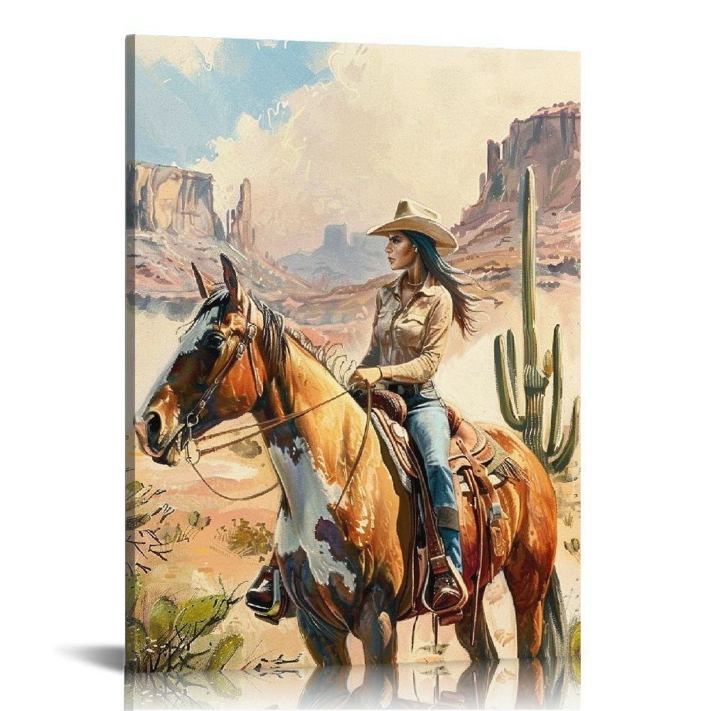 COMIO Inspirational Rustic Farmhouse Decor - Western Wall Decor, Shabby ...