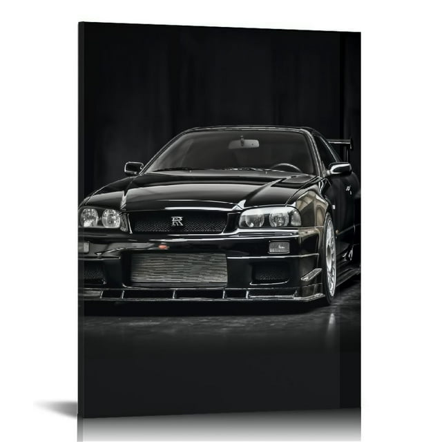 COMIO JDM Poster Posters Sports Car Canvas Wall Art Decor Racing Car ...