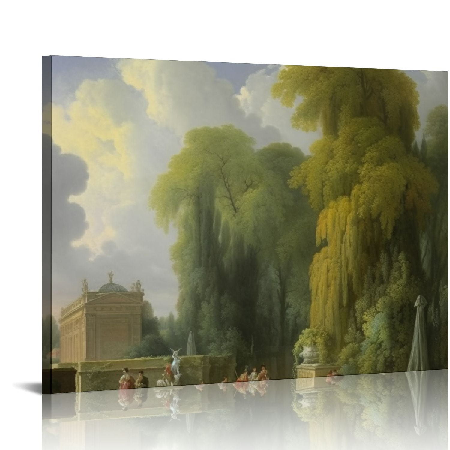 COMIO Jean-Honoré Fragonard Blindman's Buff Rococo Canvas Wall Art ...