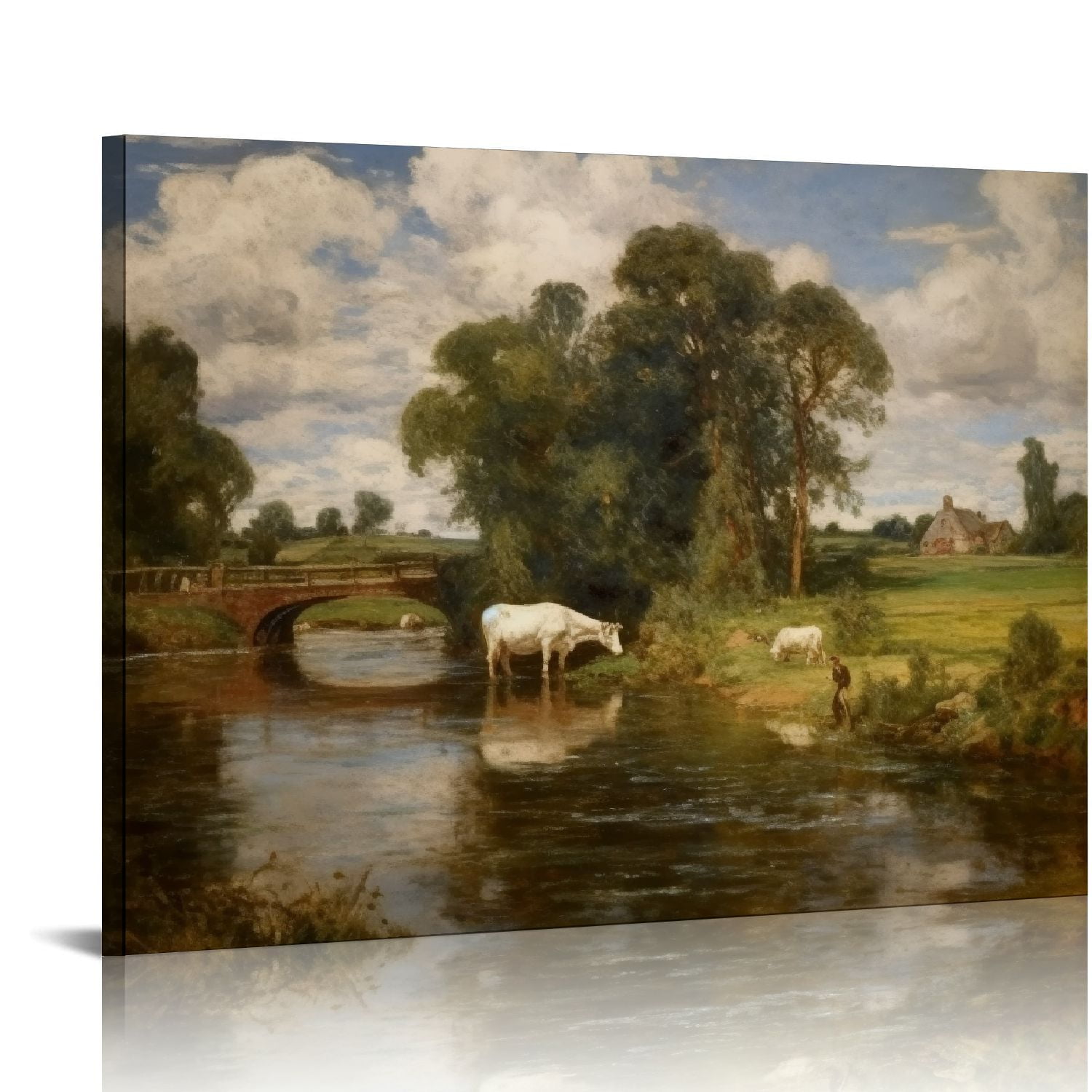 COMIO John Constable Poster The White Horse Print Wall Art - Animal ...