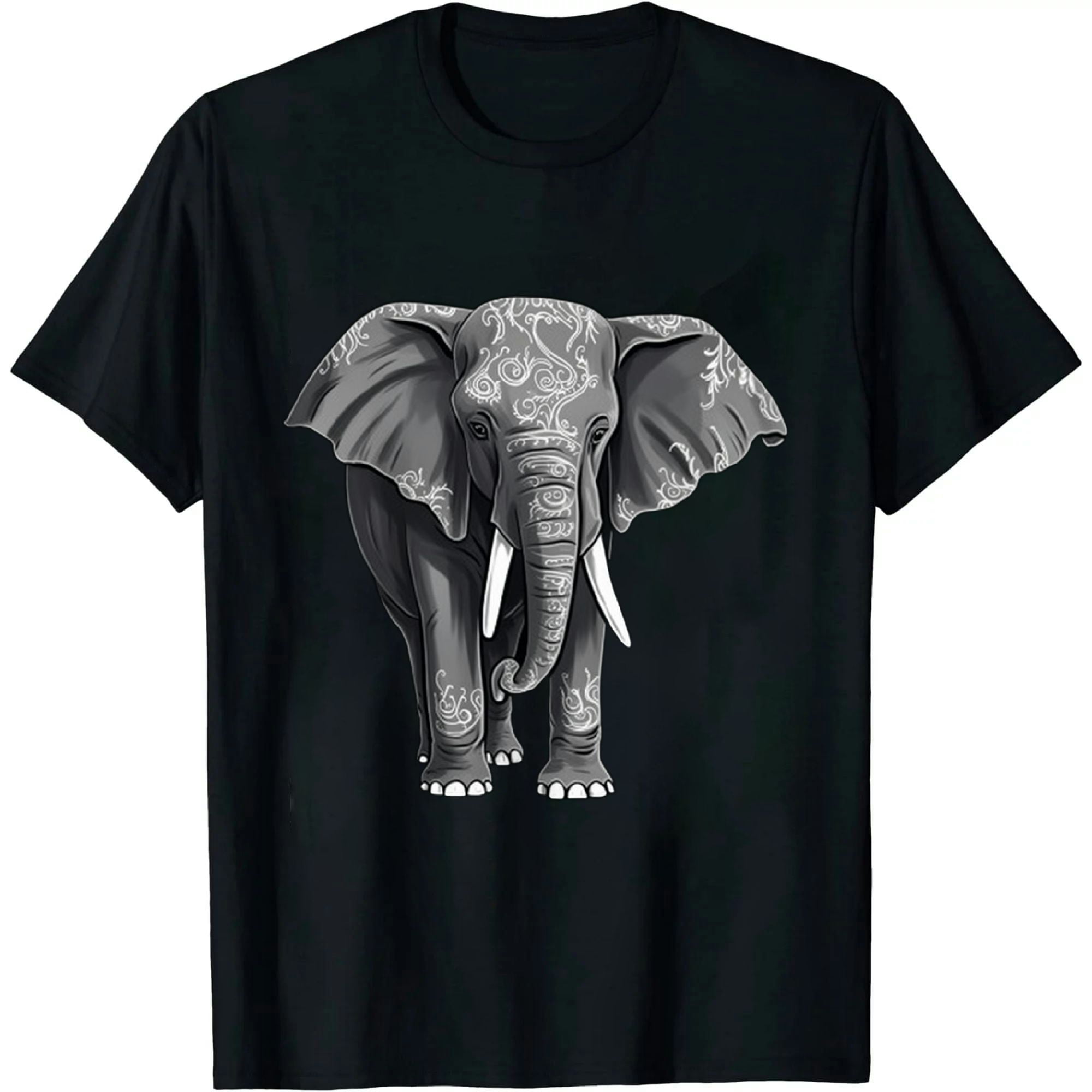 COMIO Just A Boy Who Loves Elephants Funny Elephant Lover for Men T ...