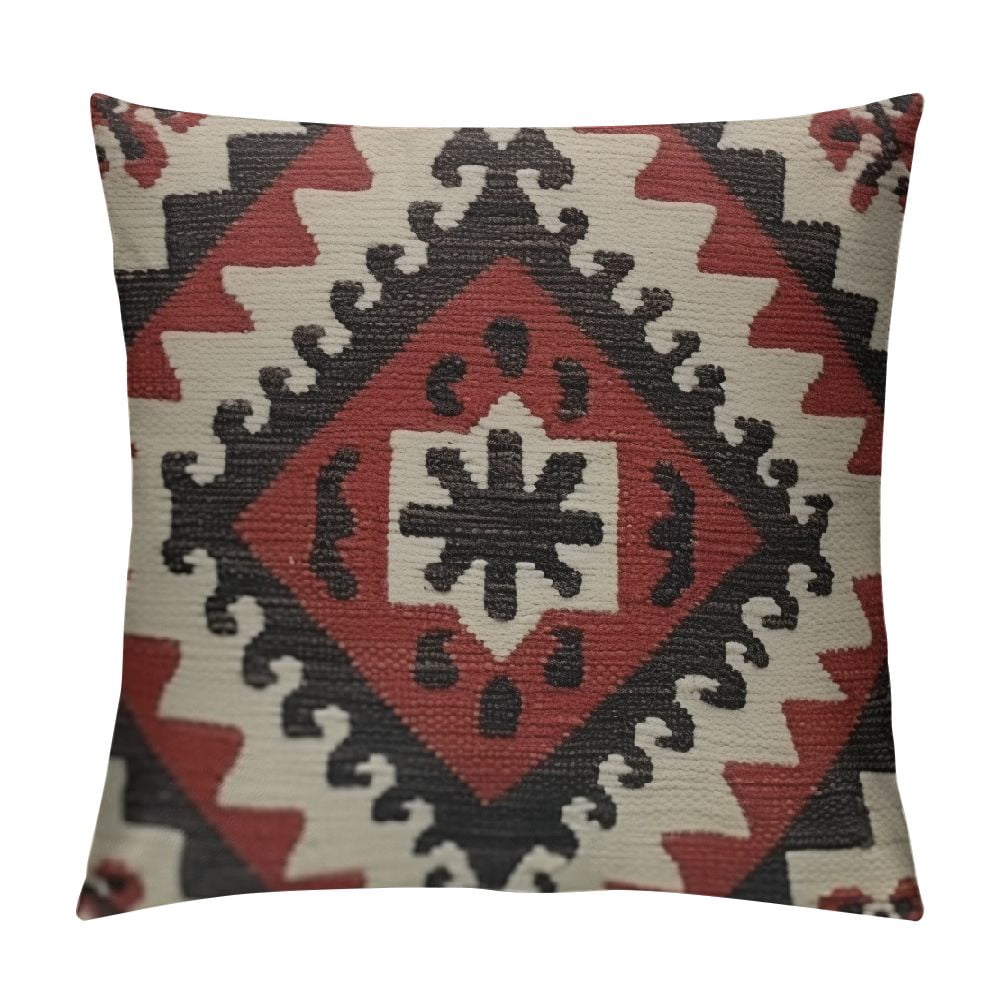 MLJA Pillow Cover Authentic Wool Jute Cushion Cover Boho Decorative ...