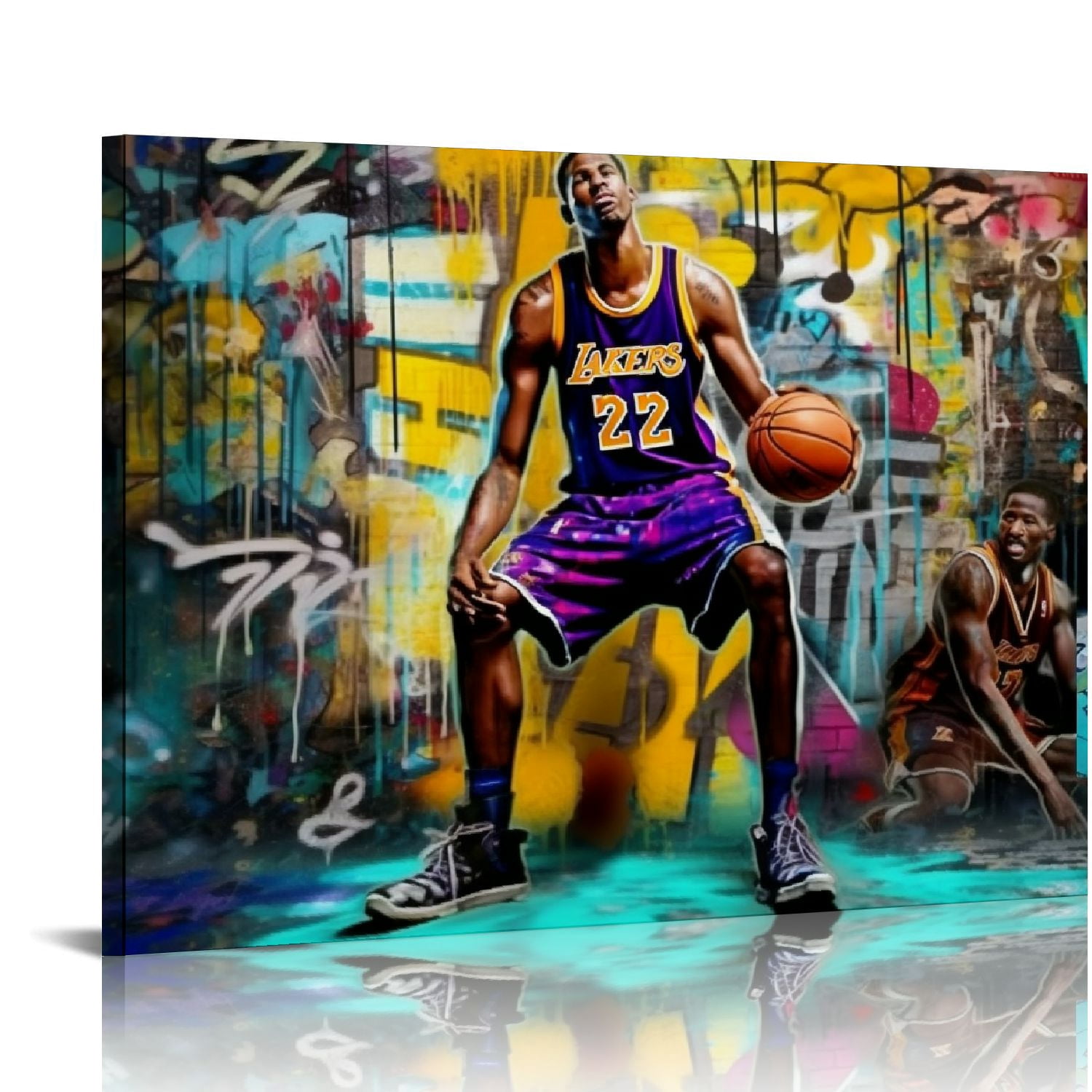 COMIO Kobe Basketball Bryant Graffiti Art Poster Sport Superstar Poster ...
