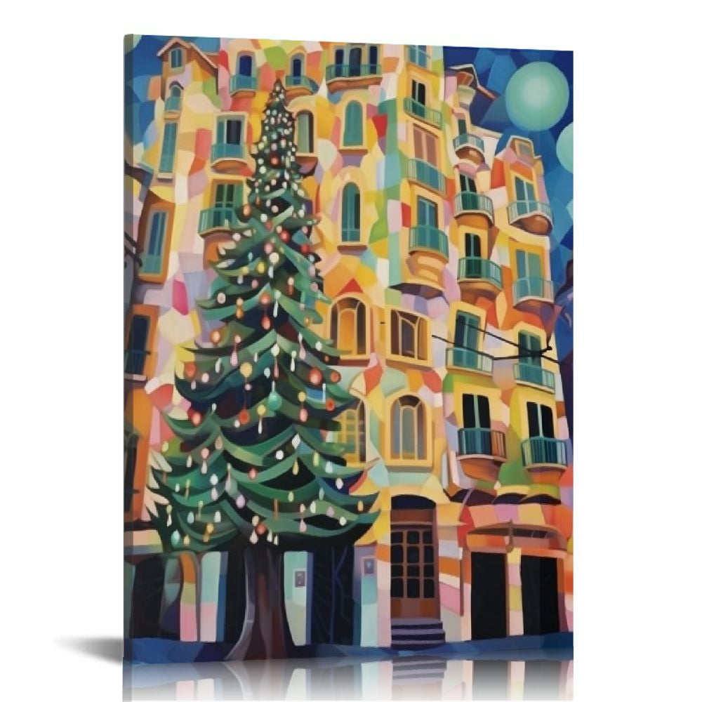 COMIO Landscape Poster Casa Batllo Gaudi Barcelona Art Posters Canvas ...