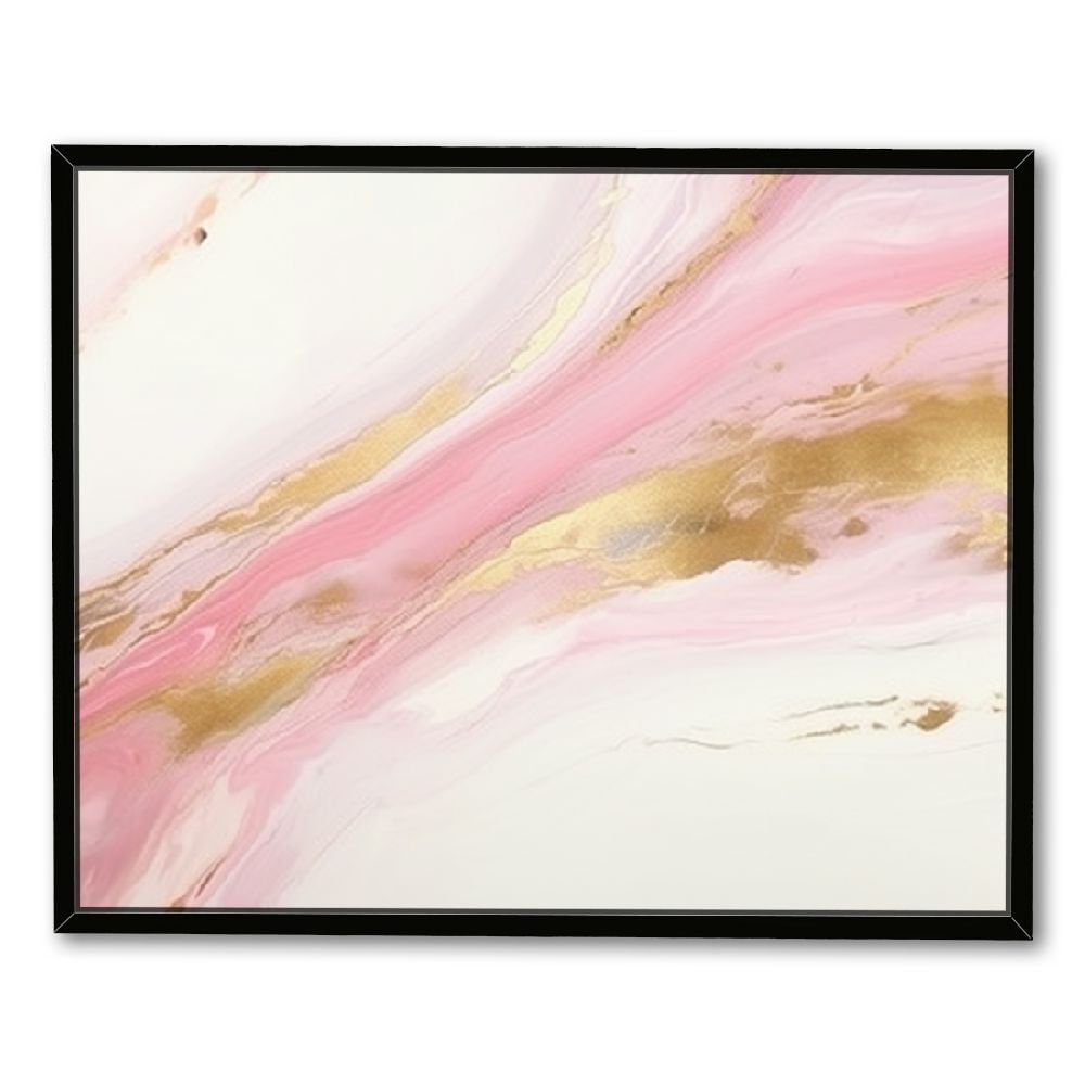 COMIO Large Canvas Prints Modern Abstract Wall Decor Water Flow Shape ...