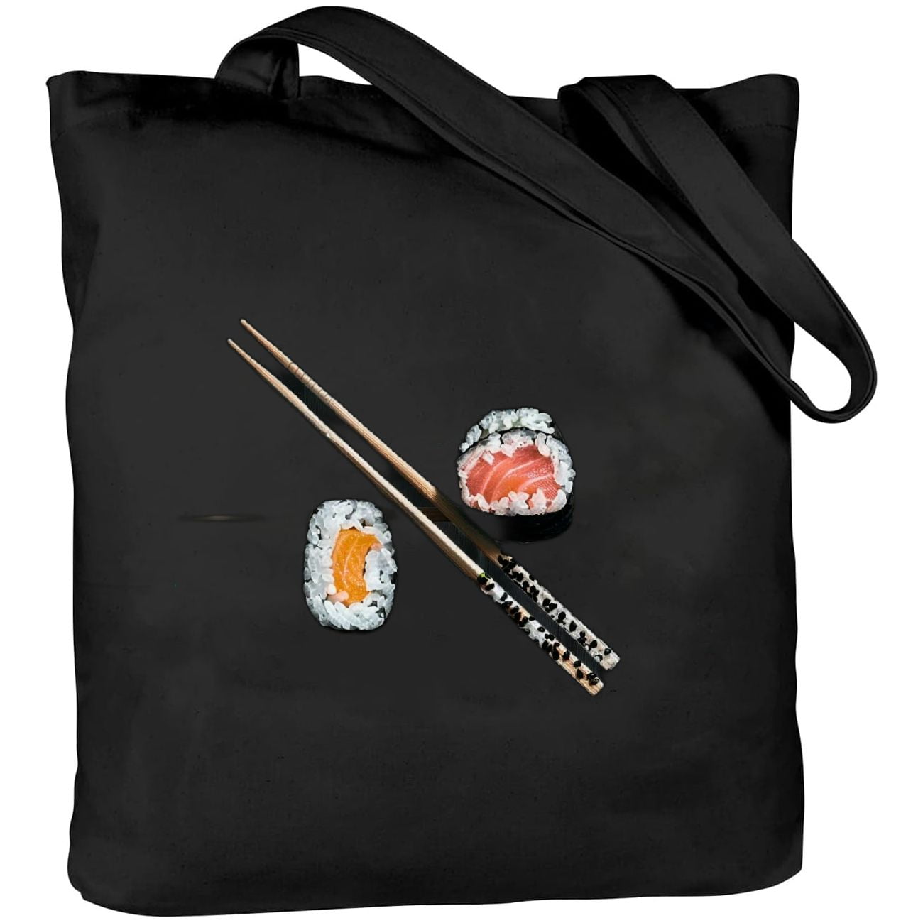 COMIO Large Tote Top Handle Shoulder Bags - Sushi Roll Addict Funny ...